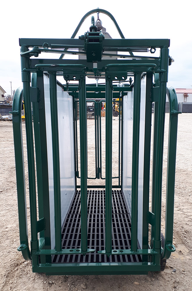 Sheep & Goat Weigh Scale with Self-Catch Headgate - Lakeland Farm And ...